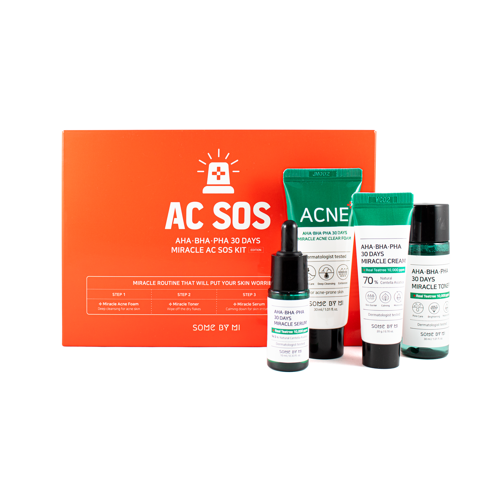 30 Days Miracle AC SOS Kit – The Happy Face